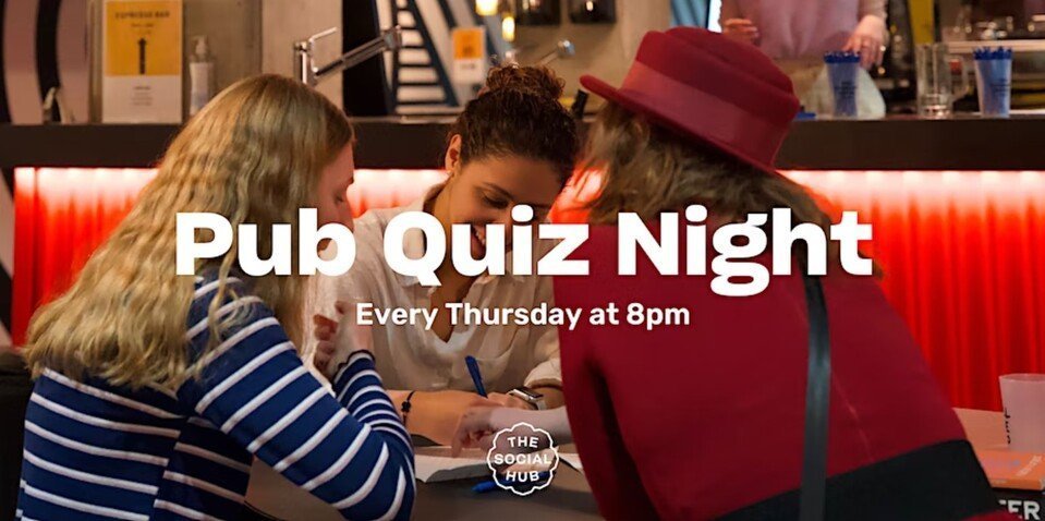 Pub Quiz Night at the Social Hub - Eventland